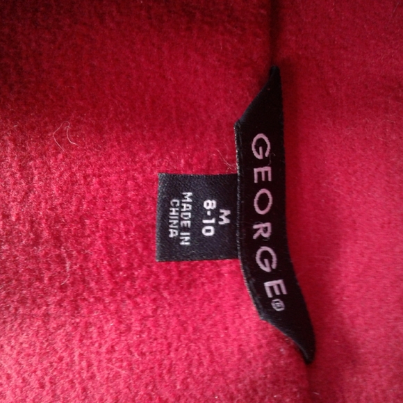 George | Jackets & Coats | George Red Hooded Fully Lined Coat | Poshmark